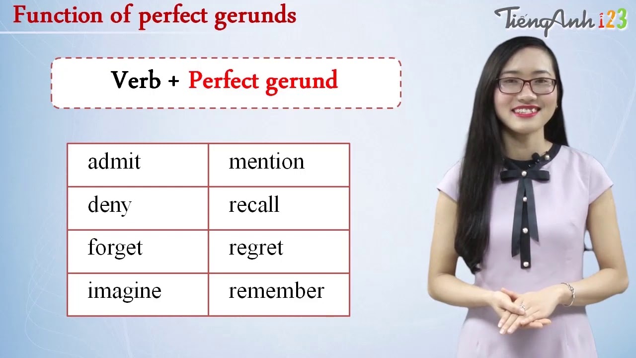 perfect gerunds perfect participles - YouTube