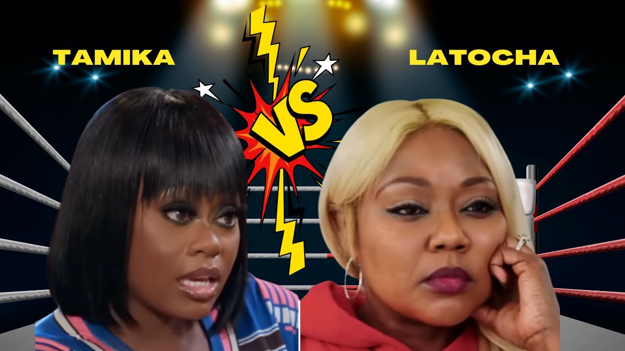 "Sibling Rivalry" ~ Did LaTocha Cross The Line? @TheRealTamikaScott # ...