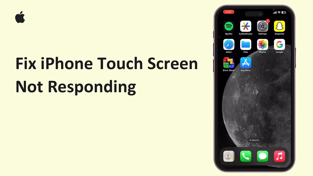 How To Fix iPhone Touch Screen Not Responding 2025 | iPhone Touch ...