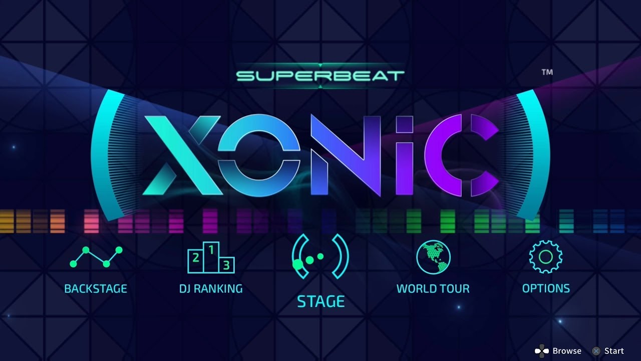 SUPERBEAT: XONiC - 40 Minute Playthrough [PS4] - YouTube