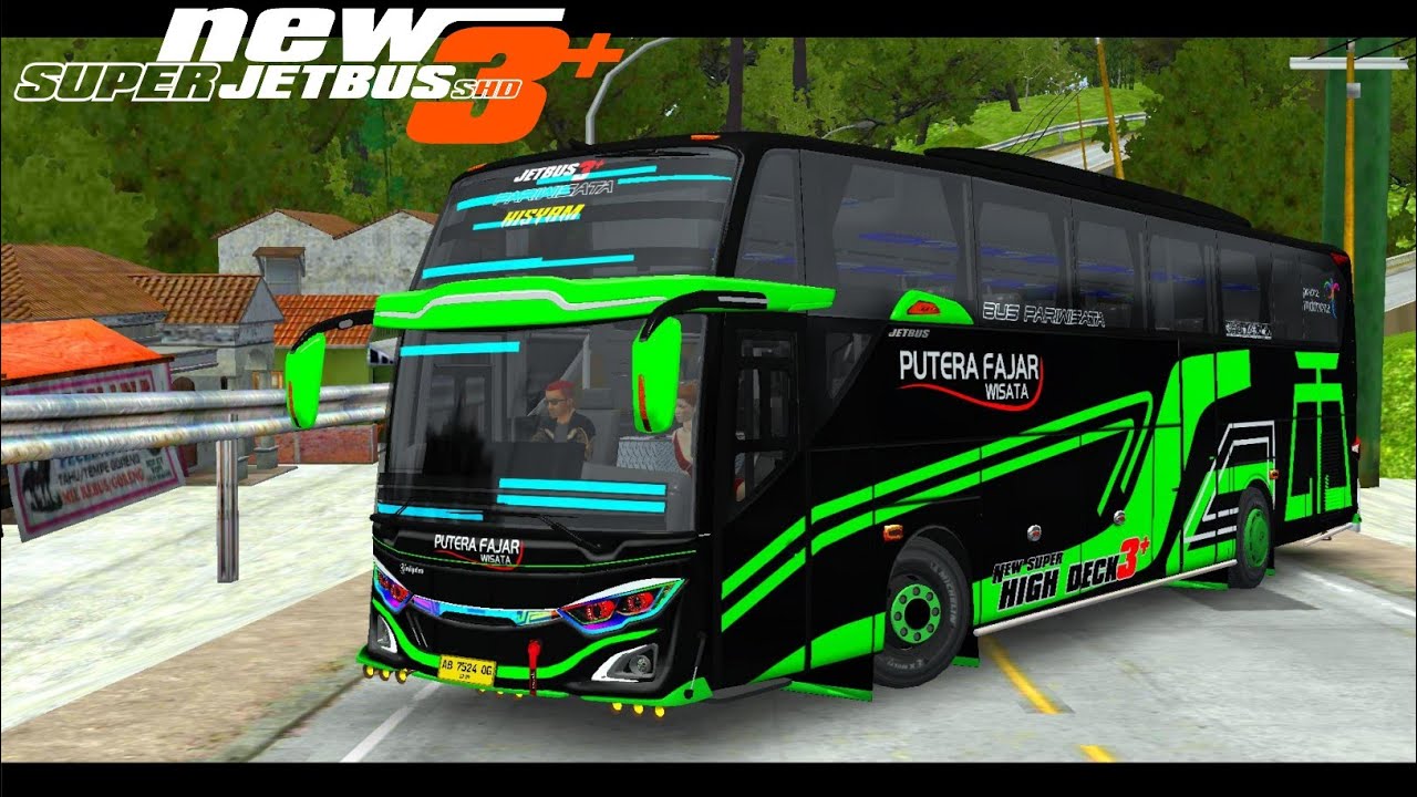 KD JETBUS 3 SHD F17 PUTERA FAJAR - Bus Simulator Indonesia - YouTube