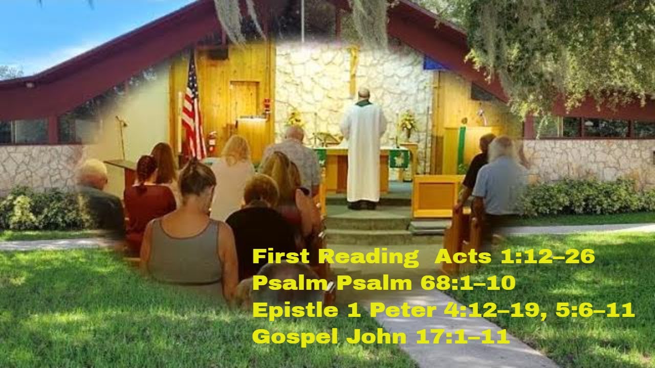 Sunday, May 21, 2023 Seventh Sunday in Easter Divine Service - YouTube