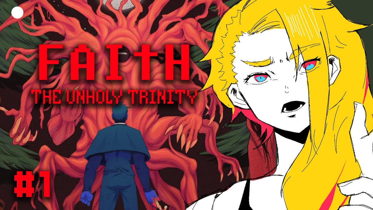 [EN | JP] 8-bit art style horror game | FAITH: The Unholy Trinity - YouTube