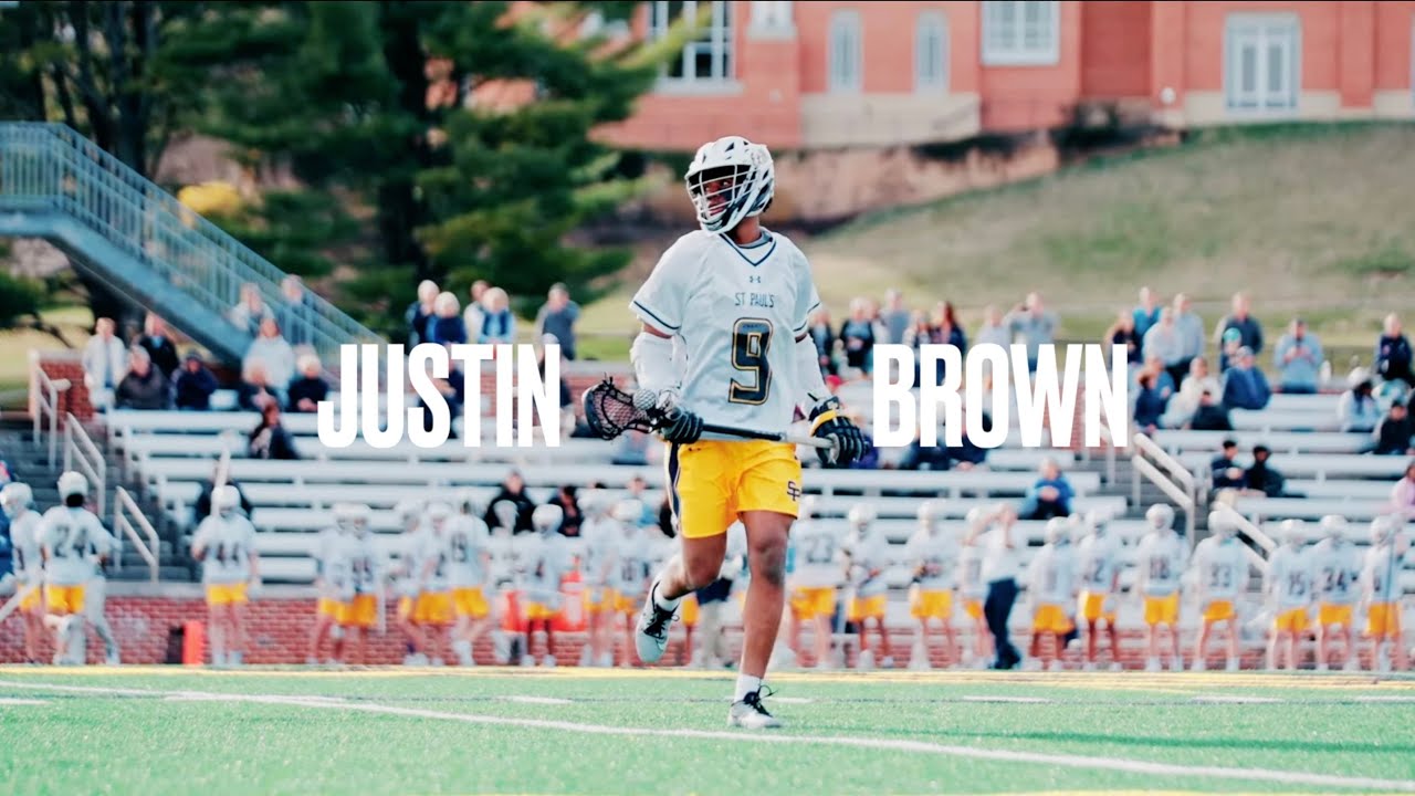 Justin Brown Junior Year Lacrosse Highlights 2023/Fairfield 28' - YouTube