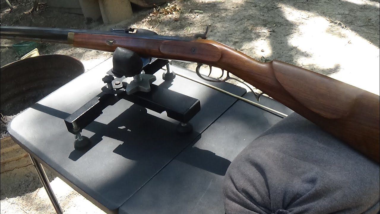Shooting my Investarms Bridger Hawken rifle - YouTube