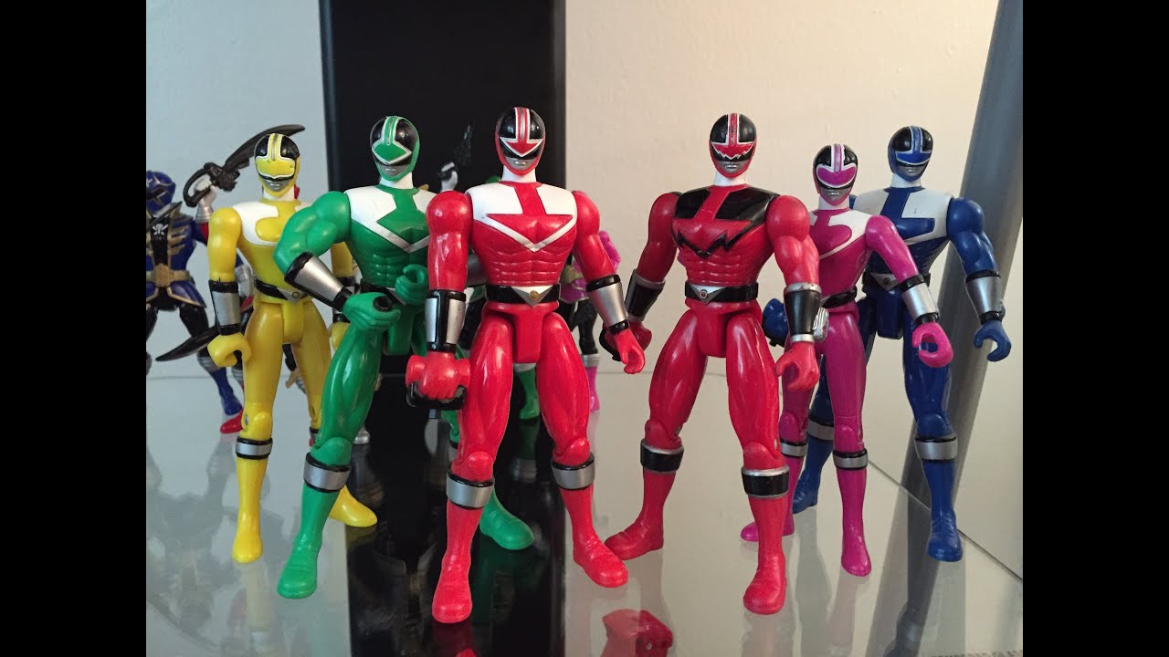 Time Force 5" Figures! 1.16.16 RangerMania vlog #9 - YouTube