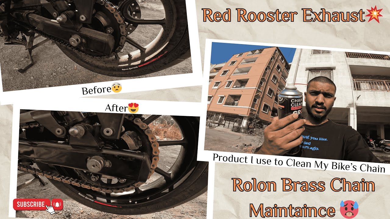 Maintaining Chain Of Hunter 350 | Rolon Brass Chain For Hunter 350 ...