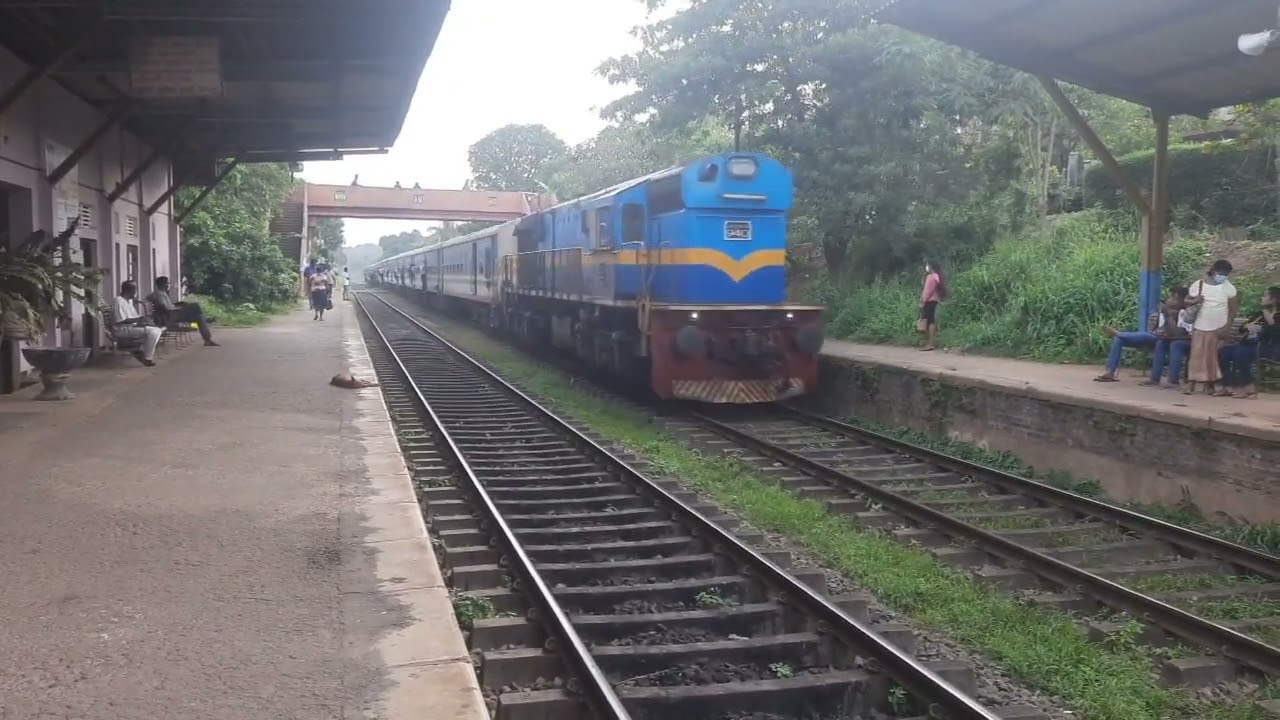Fastest Trains in Sri Lanka - Video Collection - Video shot at ...