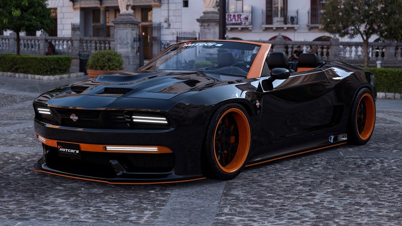 Our Harley-Davidson Muscle Car Rendering Is The Special-Edition Drop ...