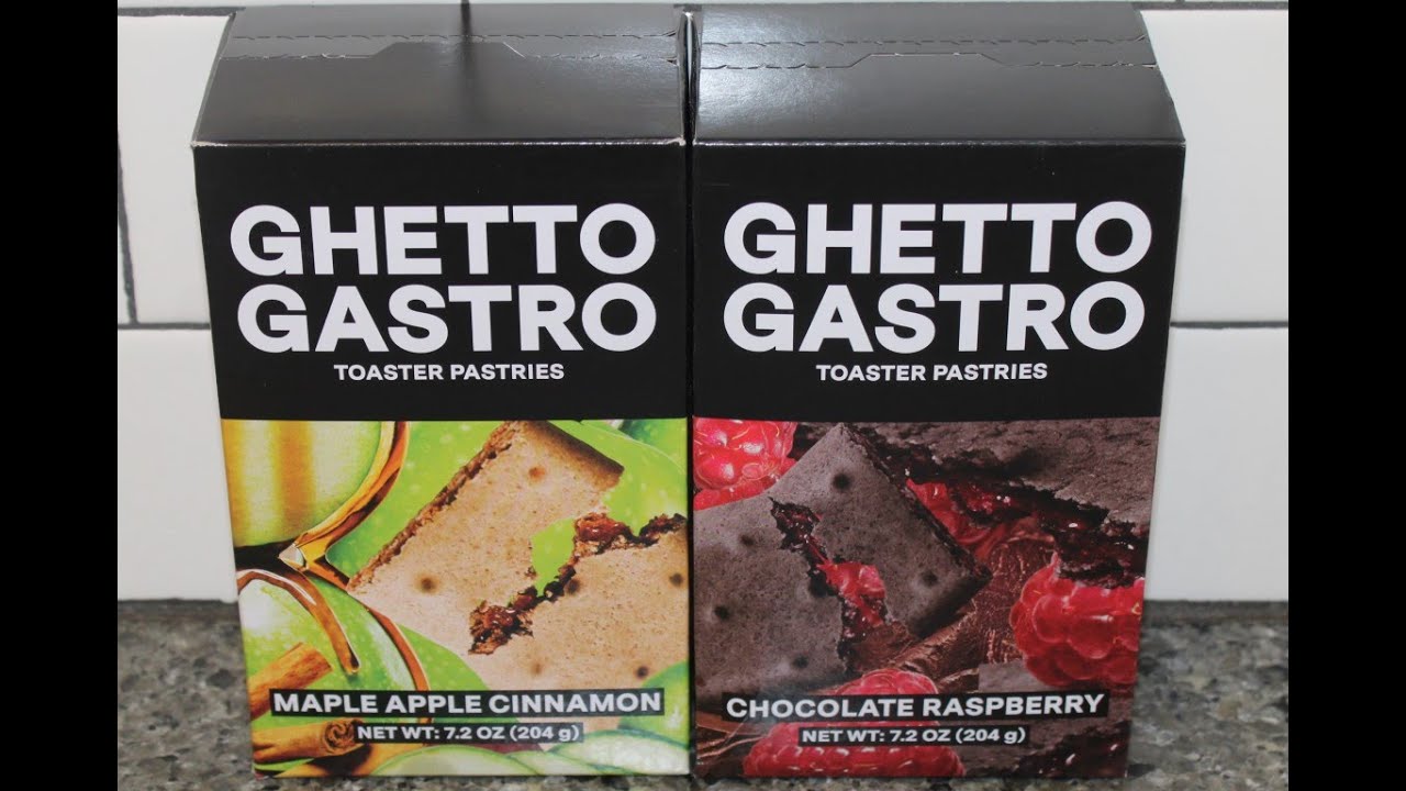 Ghetto Gastro Toaster Pastries: Maple Apple Cinnamon & Chocolate ...
