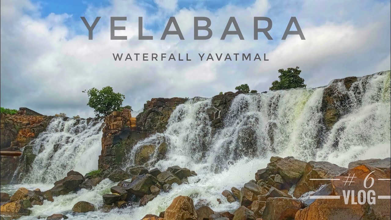 yelabara waterfall | yavatmal | motovlog | # 6 vlog || must visit - YouTube