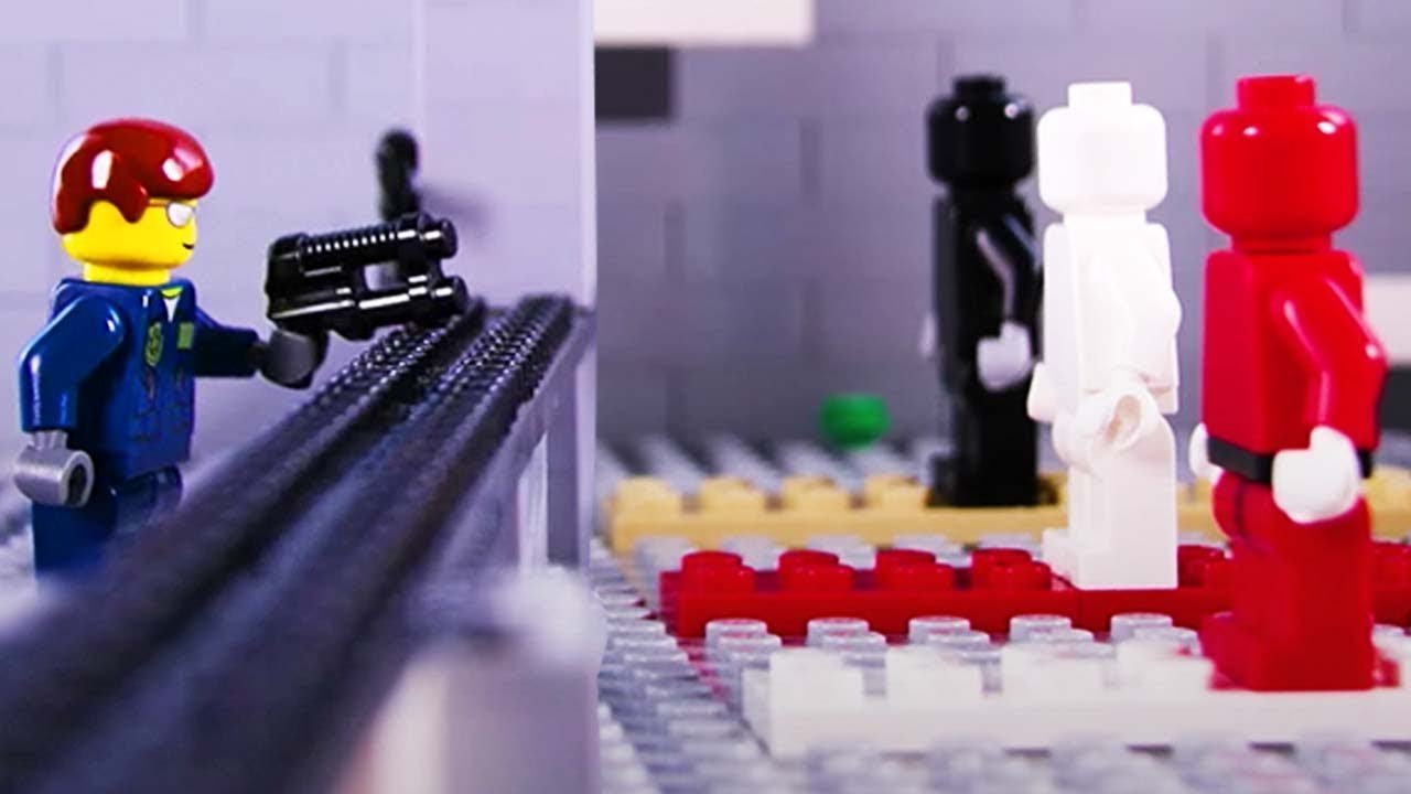 LEGO Police Gun Range Trial! | Police Firing Range! | STOP MOTION LEGO ...