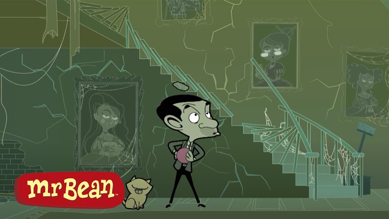 Bean in a Spooky Mansion 💀| Mr Bean Animated Season 3 | Funny Clips ...
