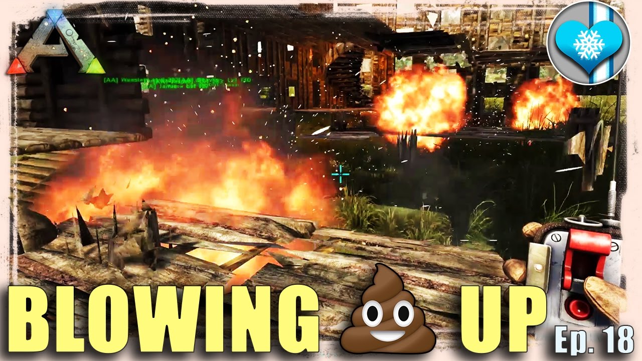 BLOWING UP MY WORKSHOP - Modded ARK: Survival Evolved - Arcadia Ep. 18 ...