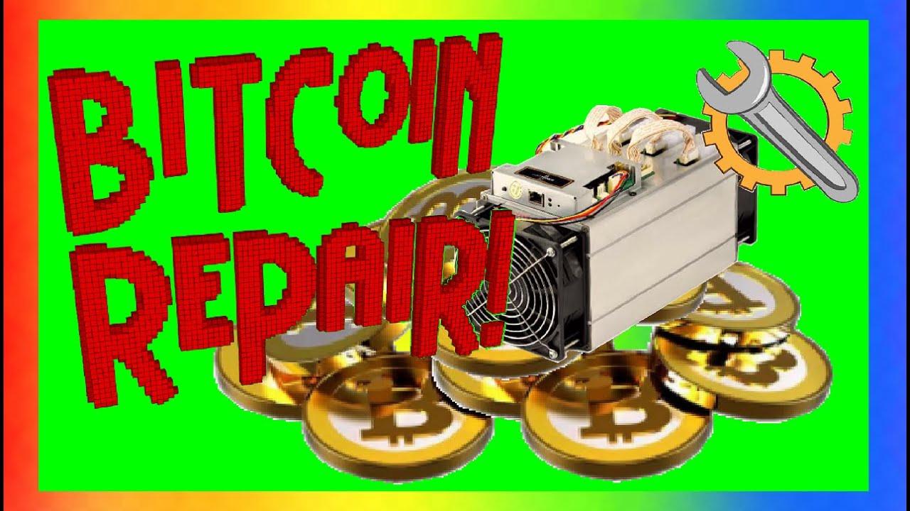 Antminer S7 Fix & Repair | Bitcoins! - YouTube