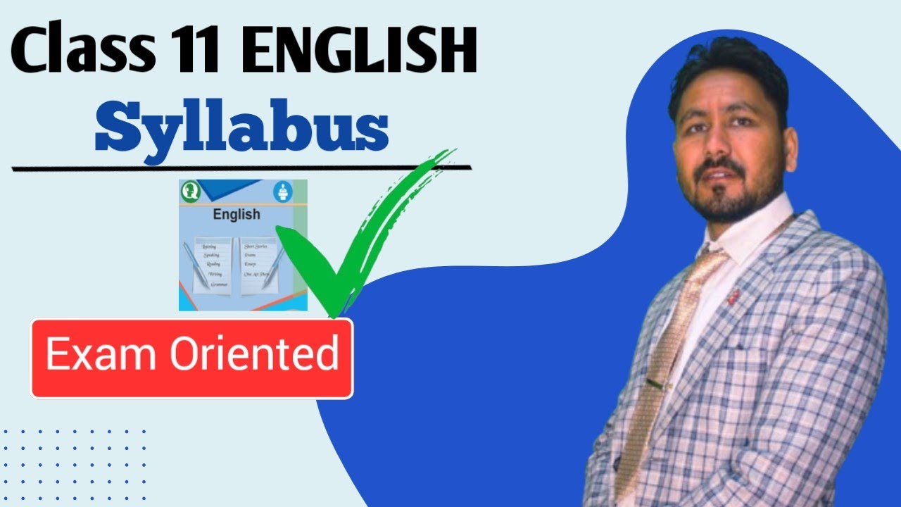 Class 11 English, Syllabus // Class 11 English Exam Model Question ...