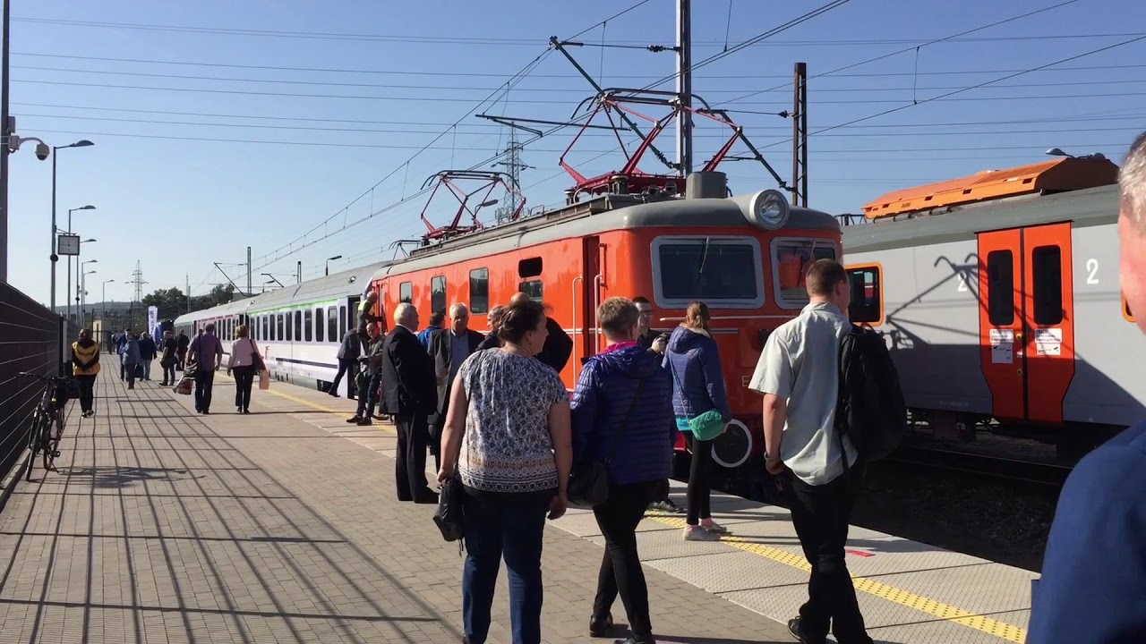 Lokomotywa EP05-23 na targach TRAKO 2017 | Gdańsk [28.09.2017] - YouTube