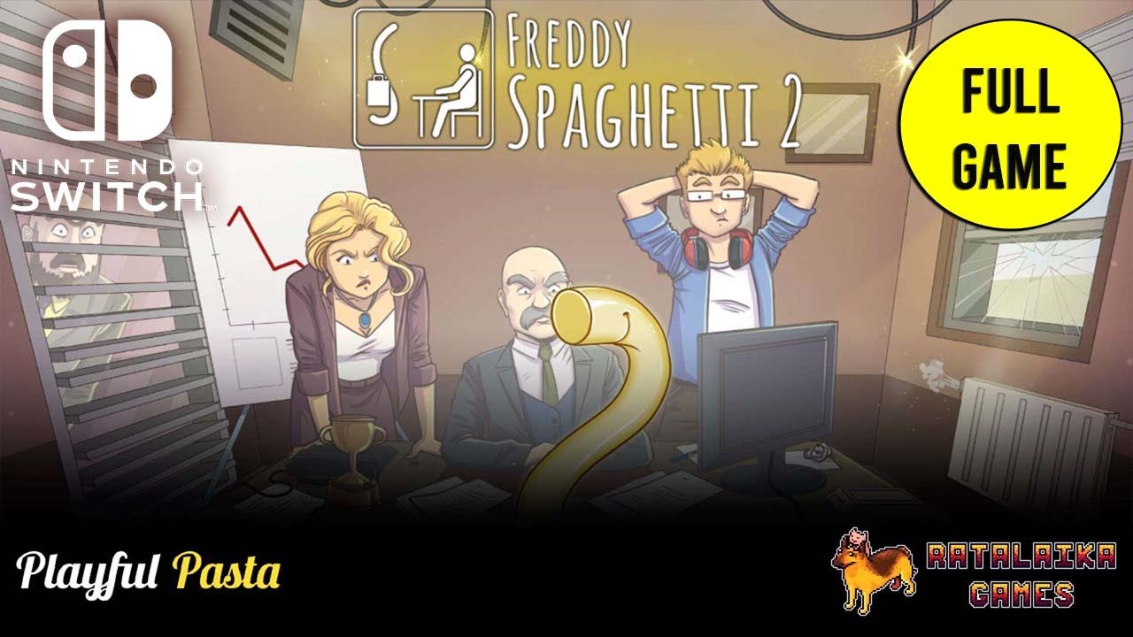 Freddie Spaghetti 2 Nintendo Switch Full Game Walkthrough - YouTube