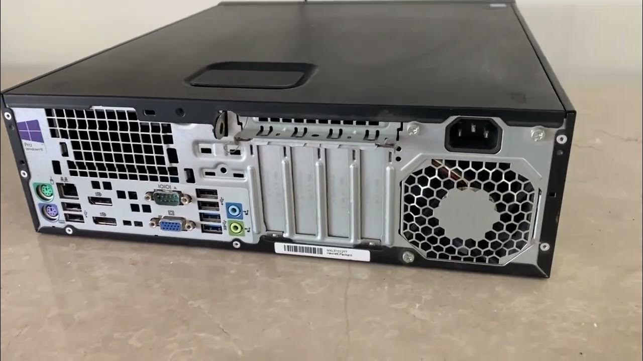 hp prodesk 600 g1 sff - YouTube