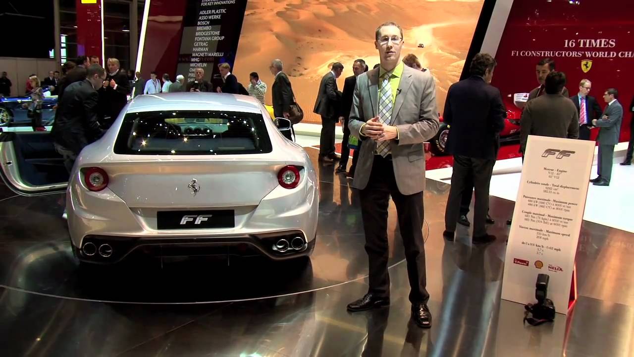 2011 Ferrari FF Geneva Auto Show - YouTube