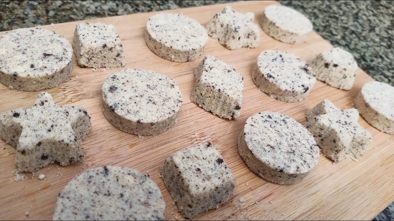 How to make cookies and cream polvoron (Filipino Milk Candy) - YouTube