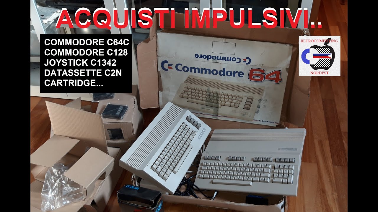 COMMODORE 64C 128 - Acquisti impulsivi e compulsivi - C128 - YouTube