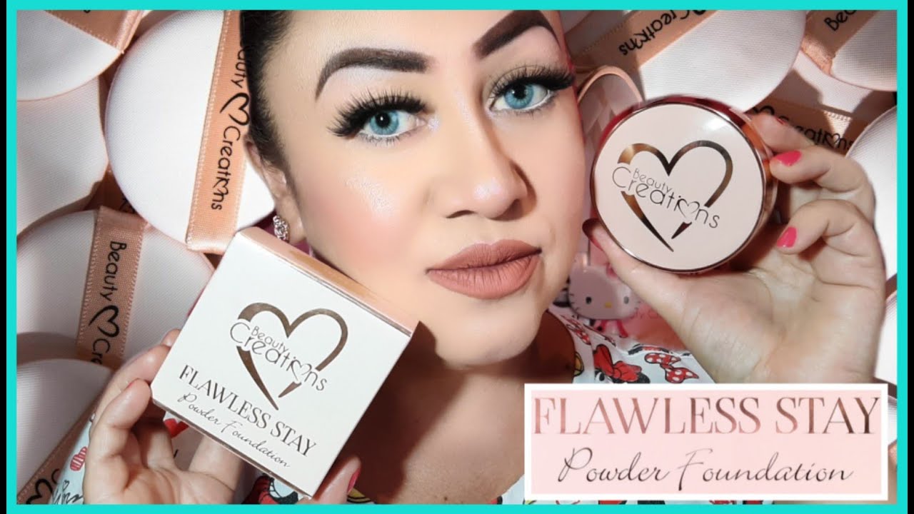 NUEVA BASE DE POLVO COMPACTO DE BEAUTY CREATIONS Flawless Stay Powder ...