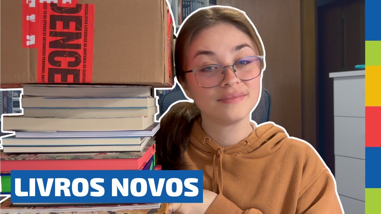 LIVROS NOVOS QUE CHEGARAM POR AQUI (BOOKHAUL DE ABRIL) - YouTube