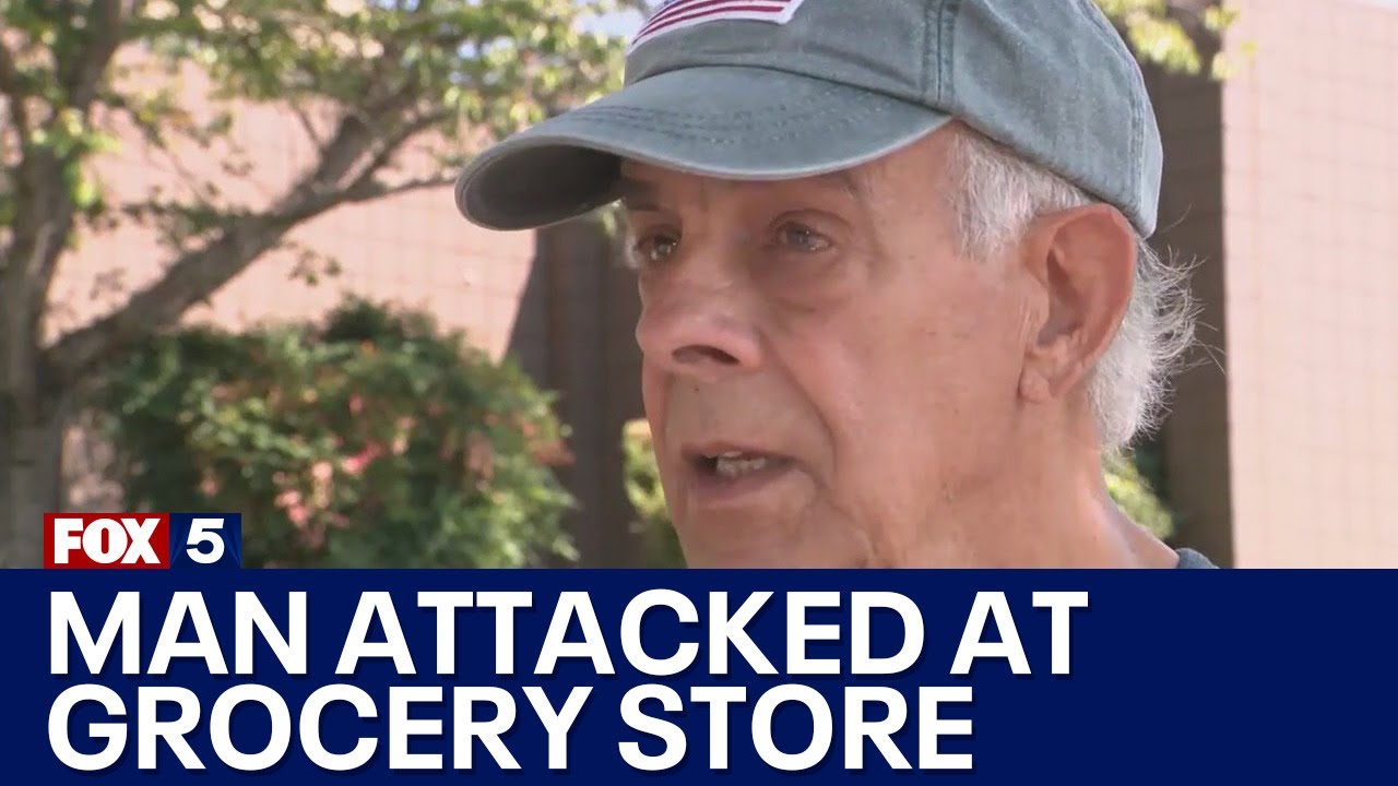 Man fights back against attacker at grocery store | FOX 5 News - YouTube