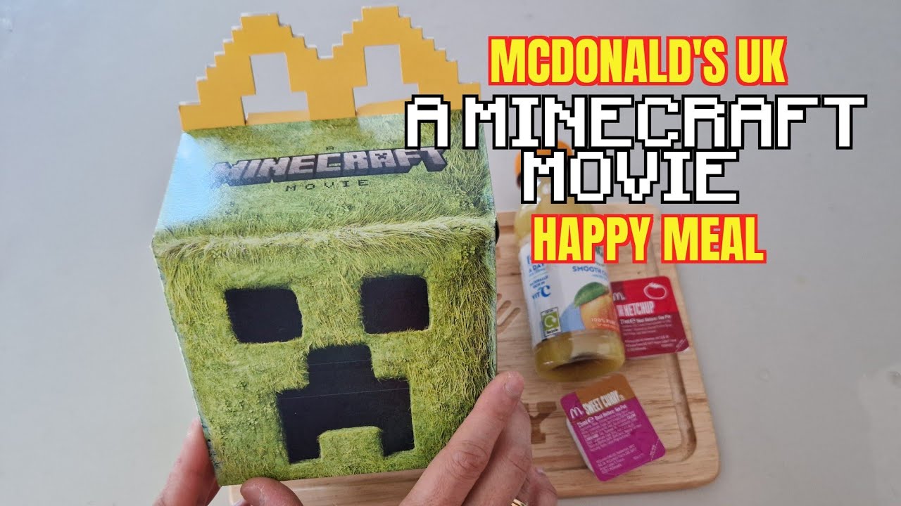 McDonald's UK | A MINECRAFT MOVIE HAPPY MEAL - Evoker Character - YouTube