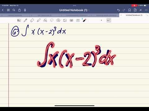 Antiderivative for Chain Rule or Integral By Substitution part 6, Basic Calculus for Senior High ...