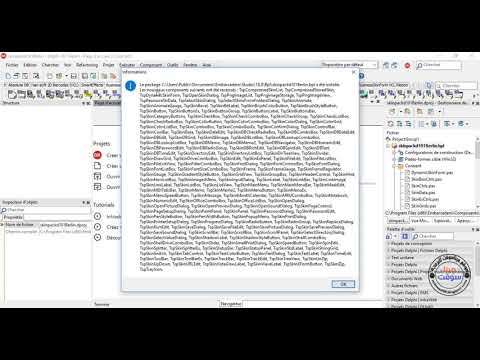 How to Install Dynamique Skin Form in Delphi 10.1 - YouTube