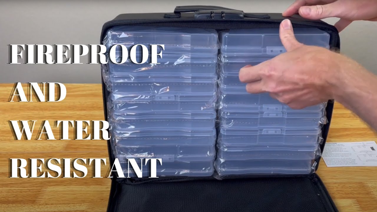 Fireproof Photo Storage Box - Keep Your Photos Safe from Fire and Water ...