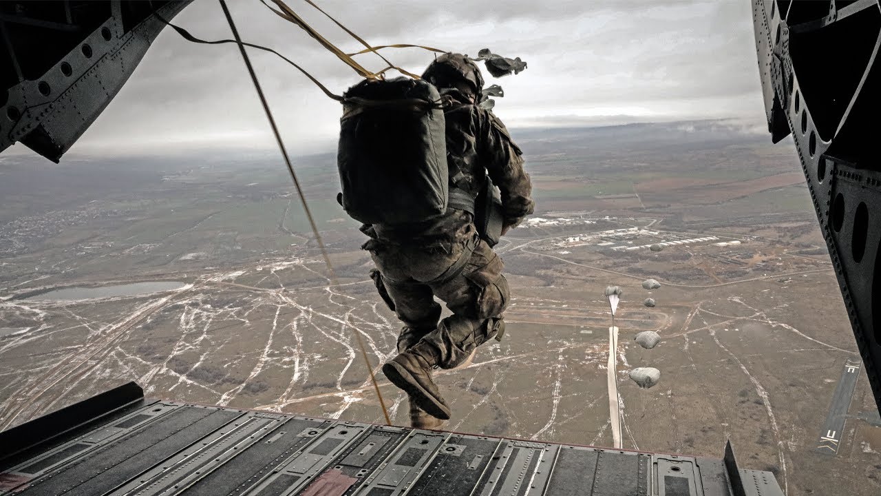 U.S. Army paratroopers at Bastion Company training Exercise in Bulgaria ...