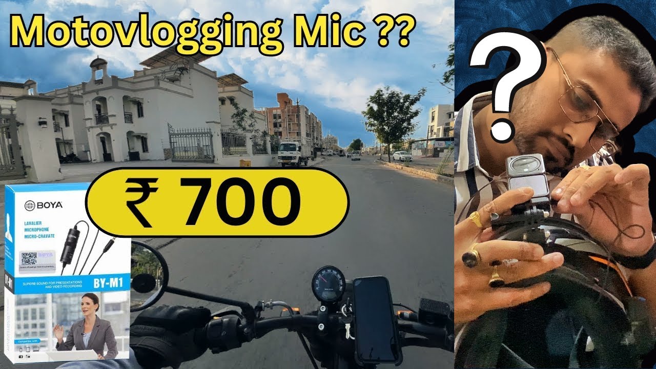 Dji Action 2 And Boya By-m1 | External Mic Test & Installation Demo # ...