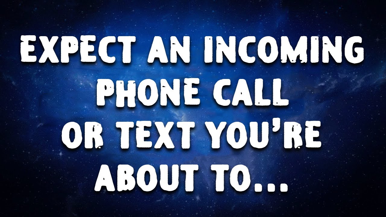 Expect an incoming phone call or text—you’re about to have your phone ...