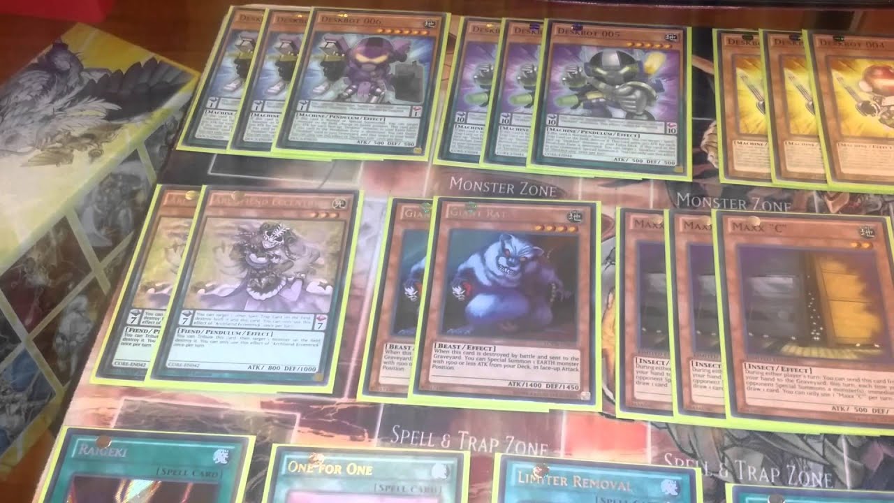 Deskbot deck profile November 2015 - YouTube