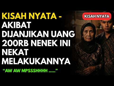 KISAH NYATA - aKIBAT DIJANJIKAN UANG 200RB NENEK INI NEKAT MELAKUKANNYA