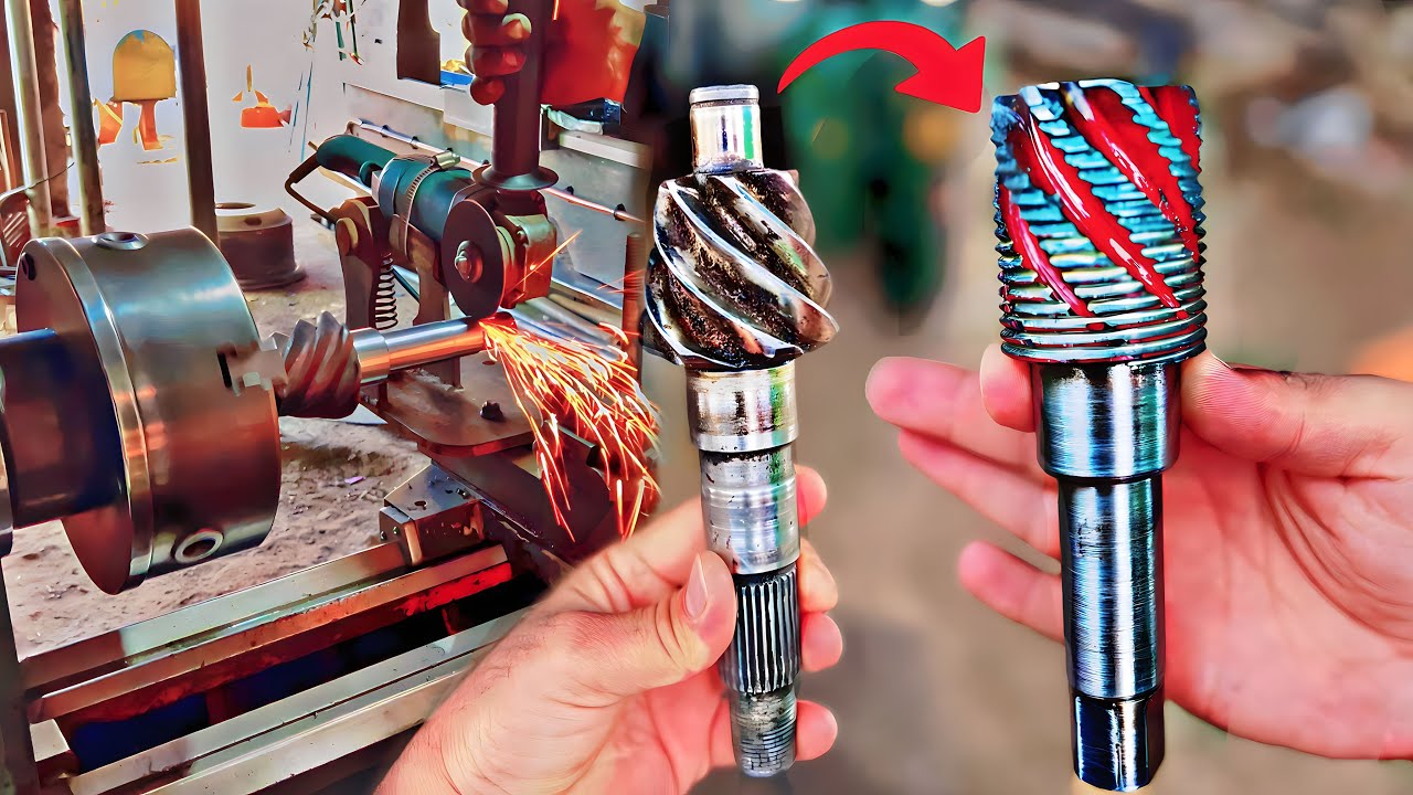 Tool making from scrap | We developed a high-quality tool from a ready ...