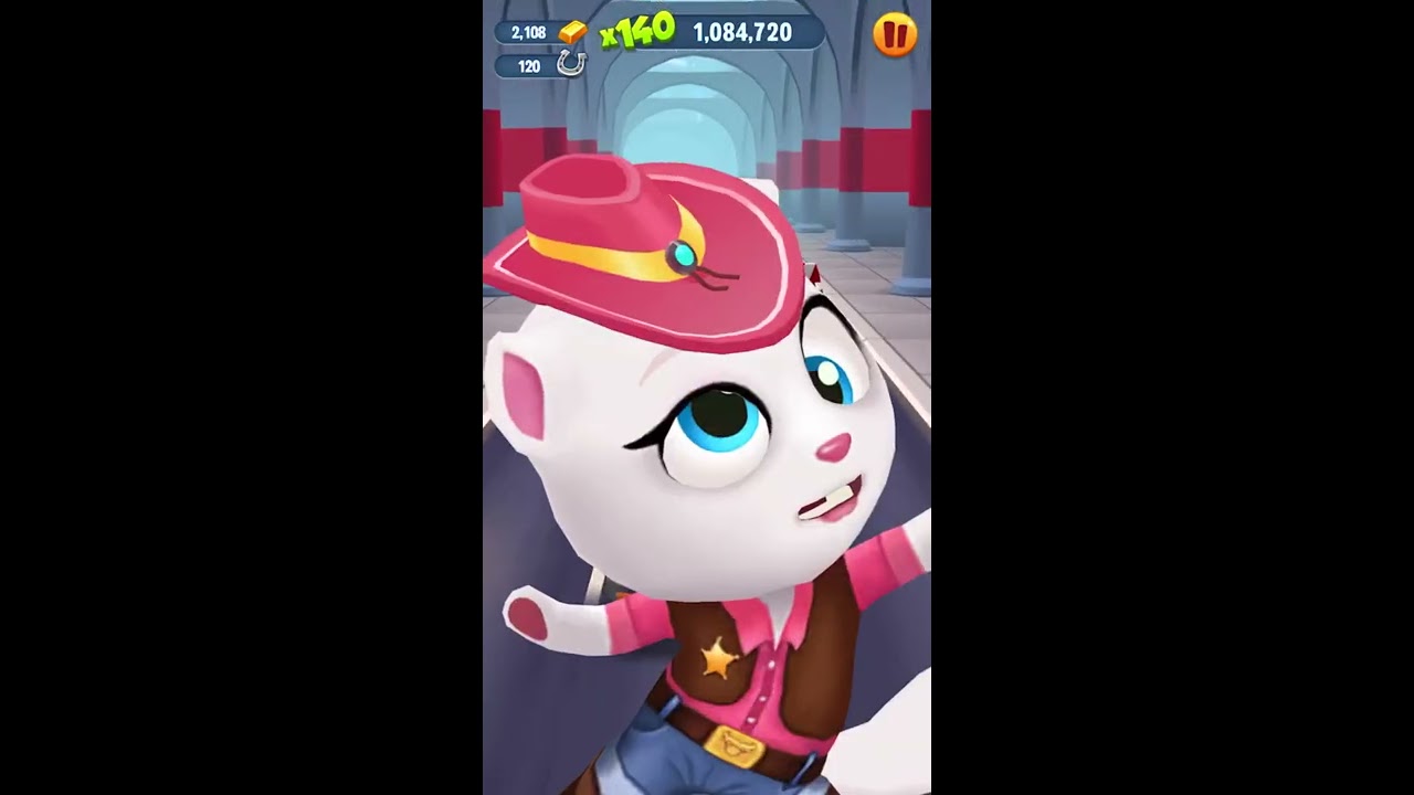 COWBOY ANGELA - Talking Tom Gold Run - YouTube