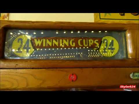 Coin Operated 24 Winning Cups Amusement Arcade Machine