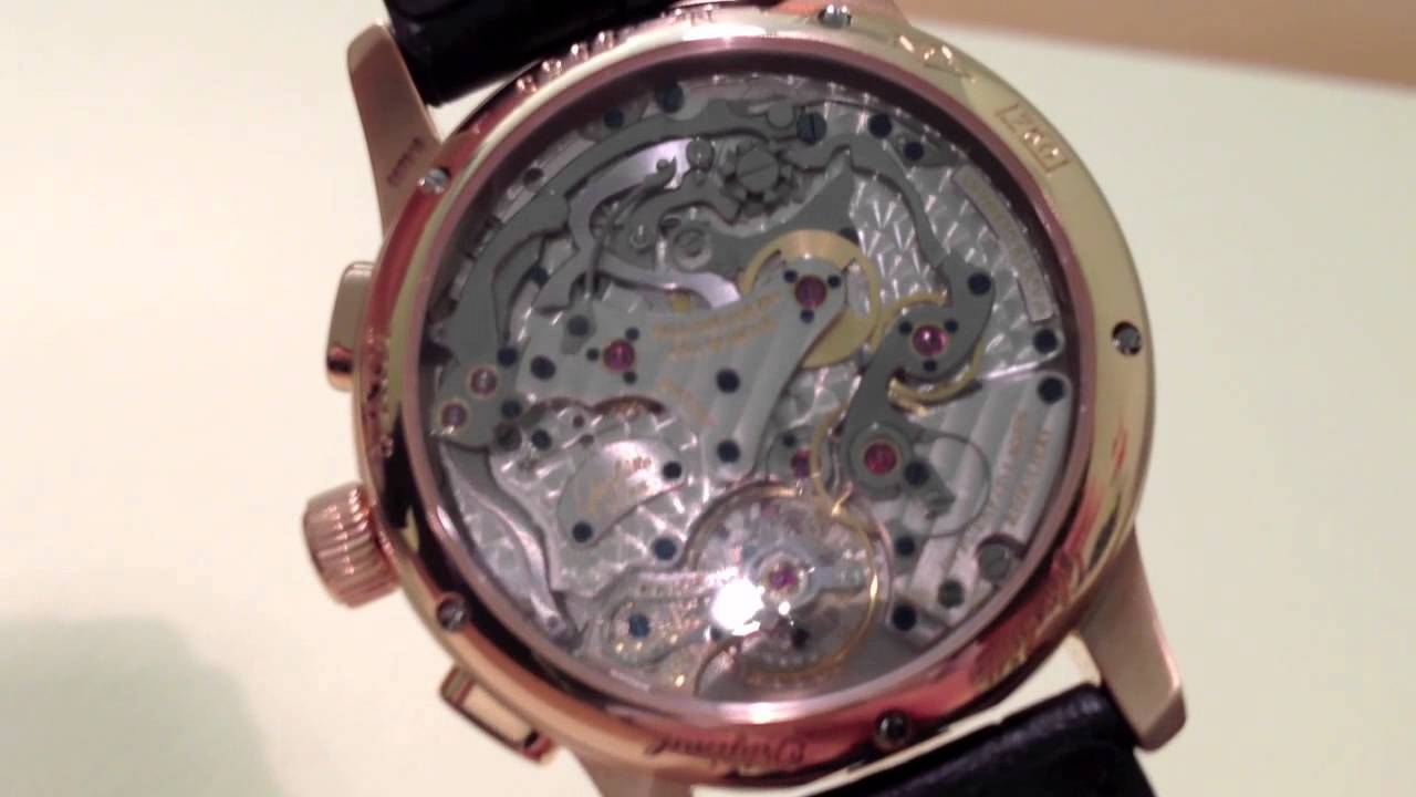 Glashütte Original PanoGraph 2012 HD - YouTube