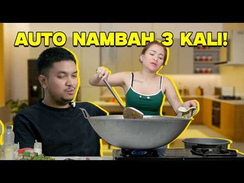 PASUTRI BARU DITINGGAL DUAAN! Nathalie Masak Pertama Kali Masakin Suami, Hasilnya...