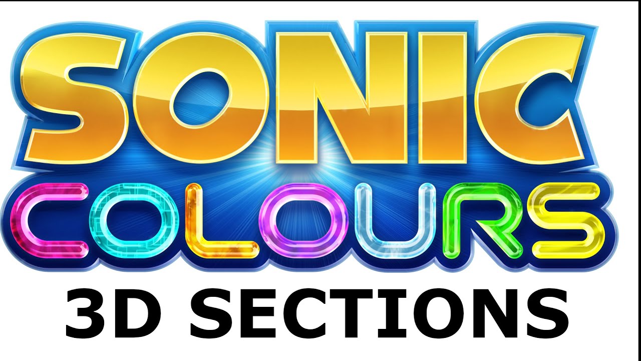 Every 3D Section within Sonic Colours - YouTube