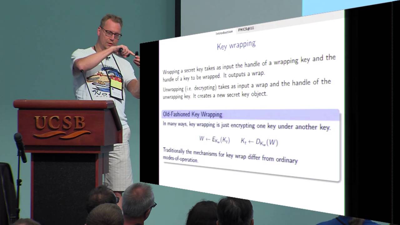 Key Wrapping for Cryptographic APIs - YouTube
