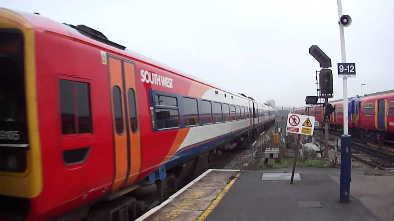 class 159 dmu south west trains. - YouTube