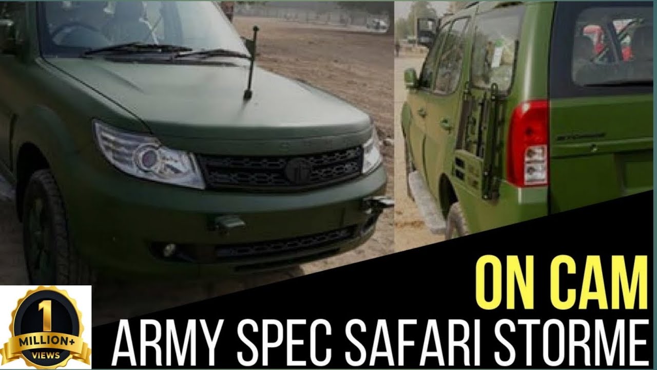 Army Tata safari storme/Tata Safari army edition review/Safari storme4× ...