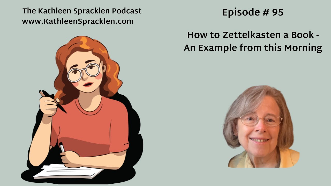 How to Zettelkasten a Book - An Example - YouTube