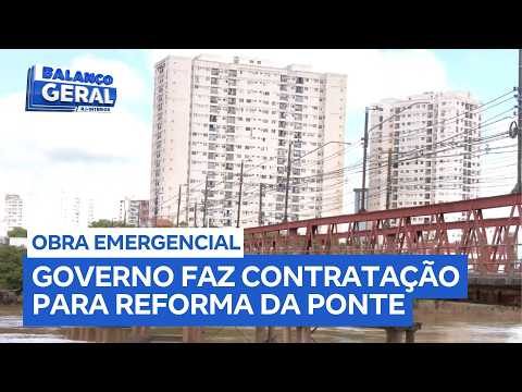 Governo autoriza contratação emergencial para obras na Ponte João Barcelos Martins em Campos
