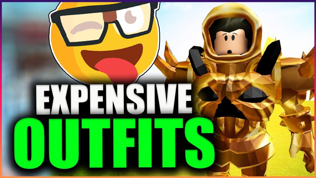 10 Most Expensive Outfits In Roblox 🤑 - Youtube